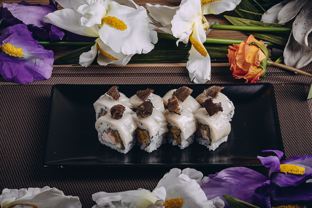 Uramaki Hotate 8pz - Junsei Sushi