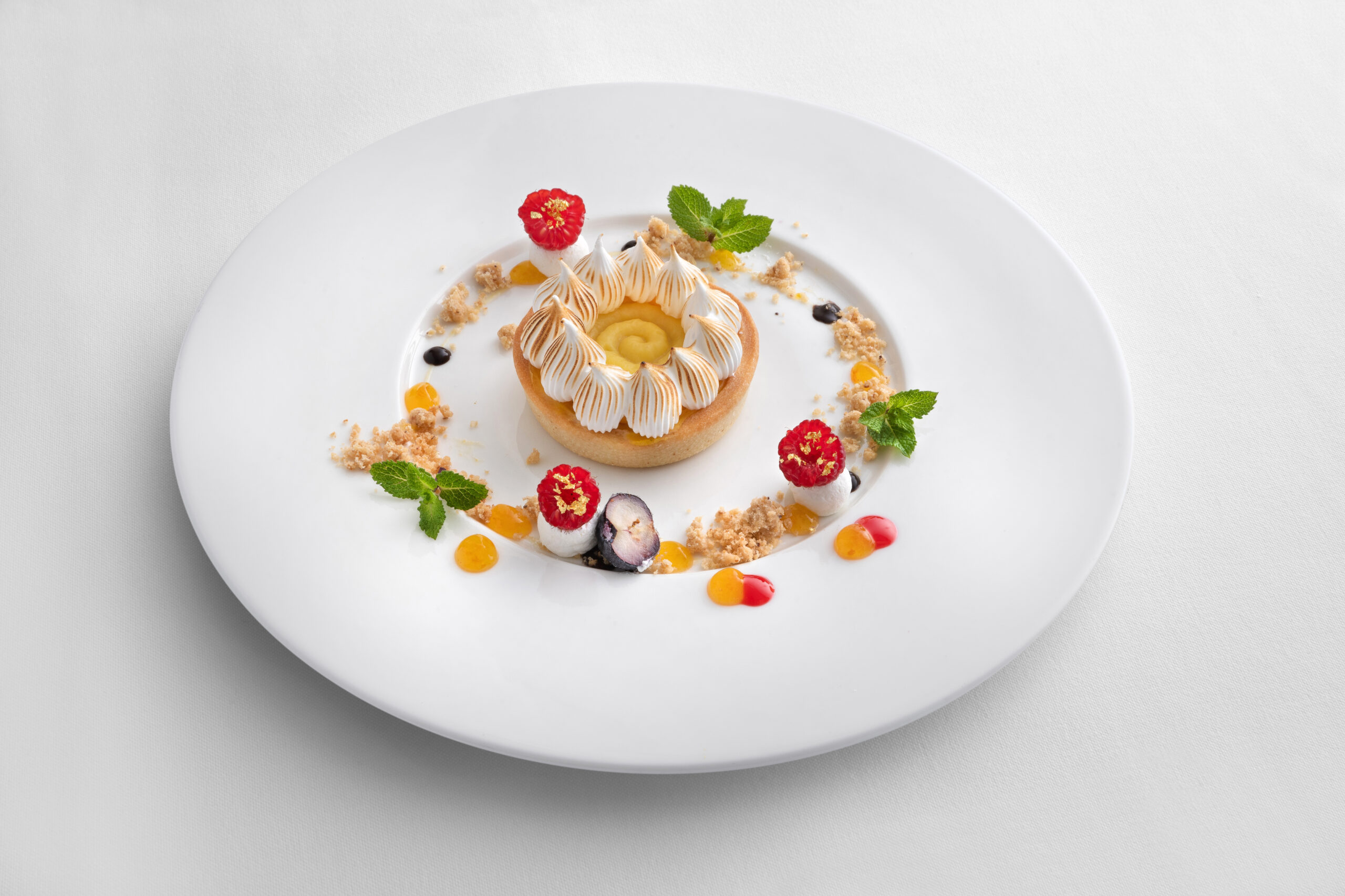 Tartelletta al limone con meringa fiammata - Junsei Sushi
